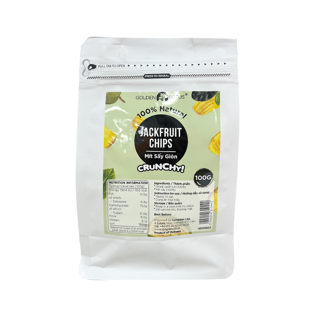 Golden Lotus Jackfruit Chip 100g
