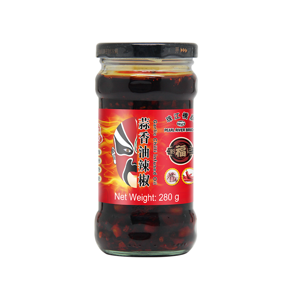 QIAN FU JI Garlic Chilli Oil 280g