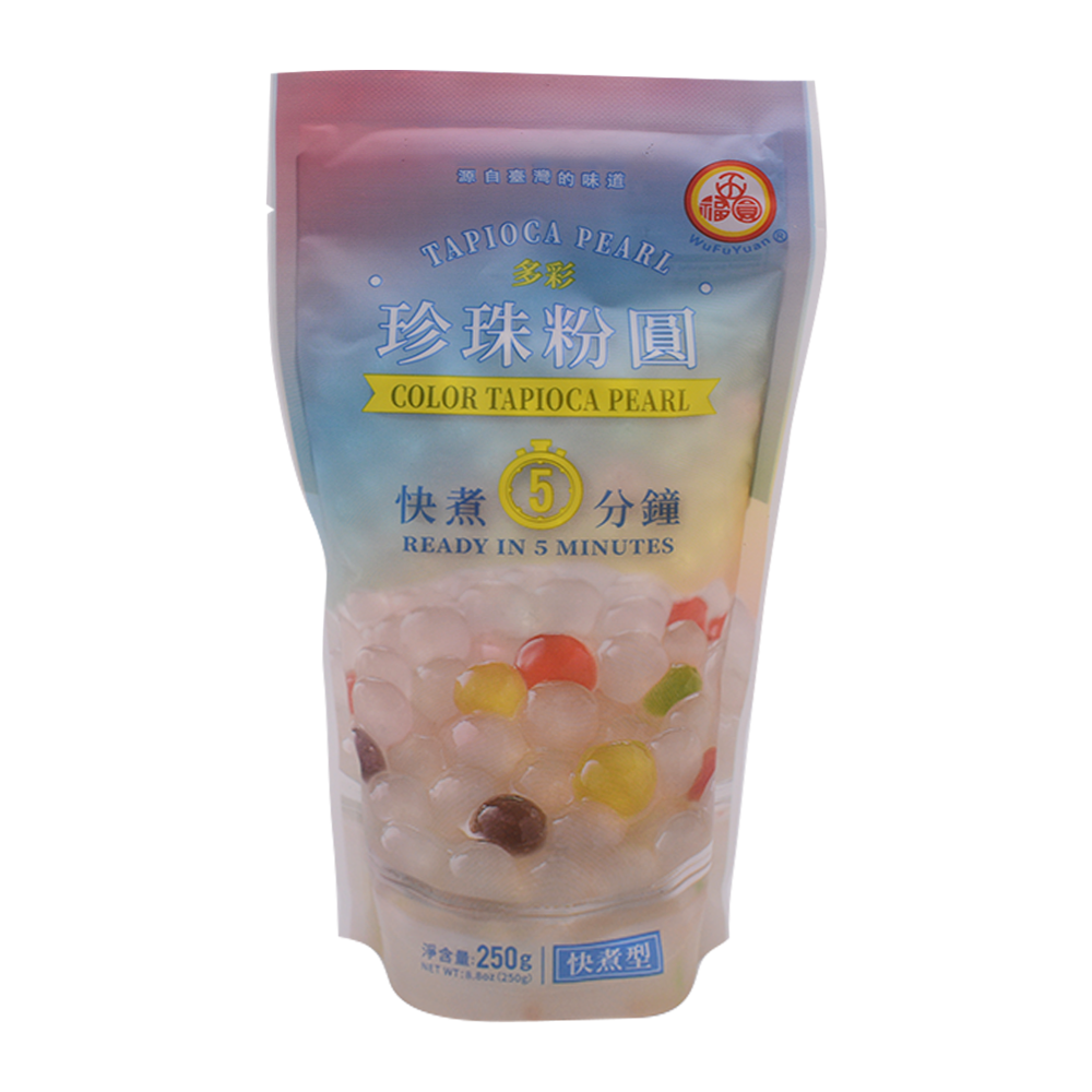 WU FU YUAN Tapioca Pearl Colour 250G