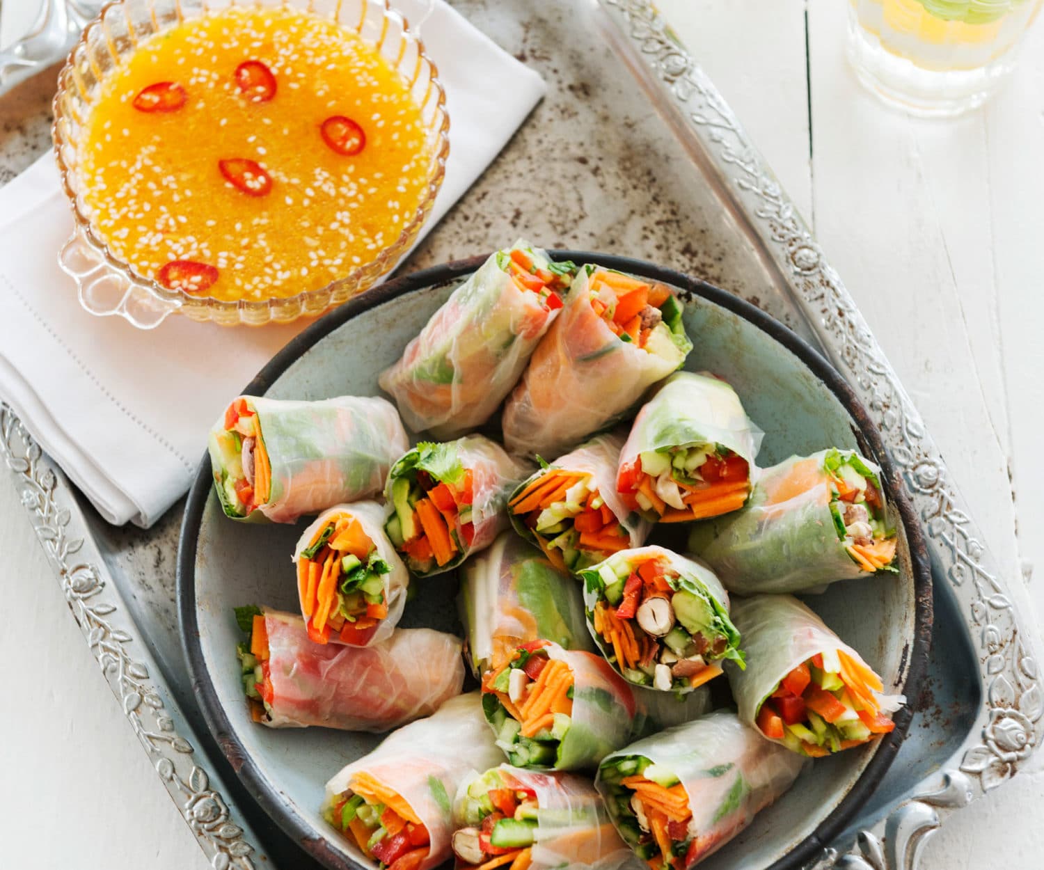 The Vietnamese Bacon Summer Rolls Recipe