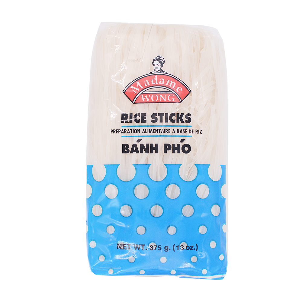 MADAME WONG Rice Sticks 3 Mm 375g (Case 30)
