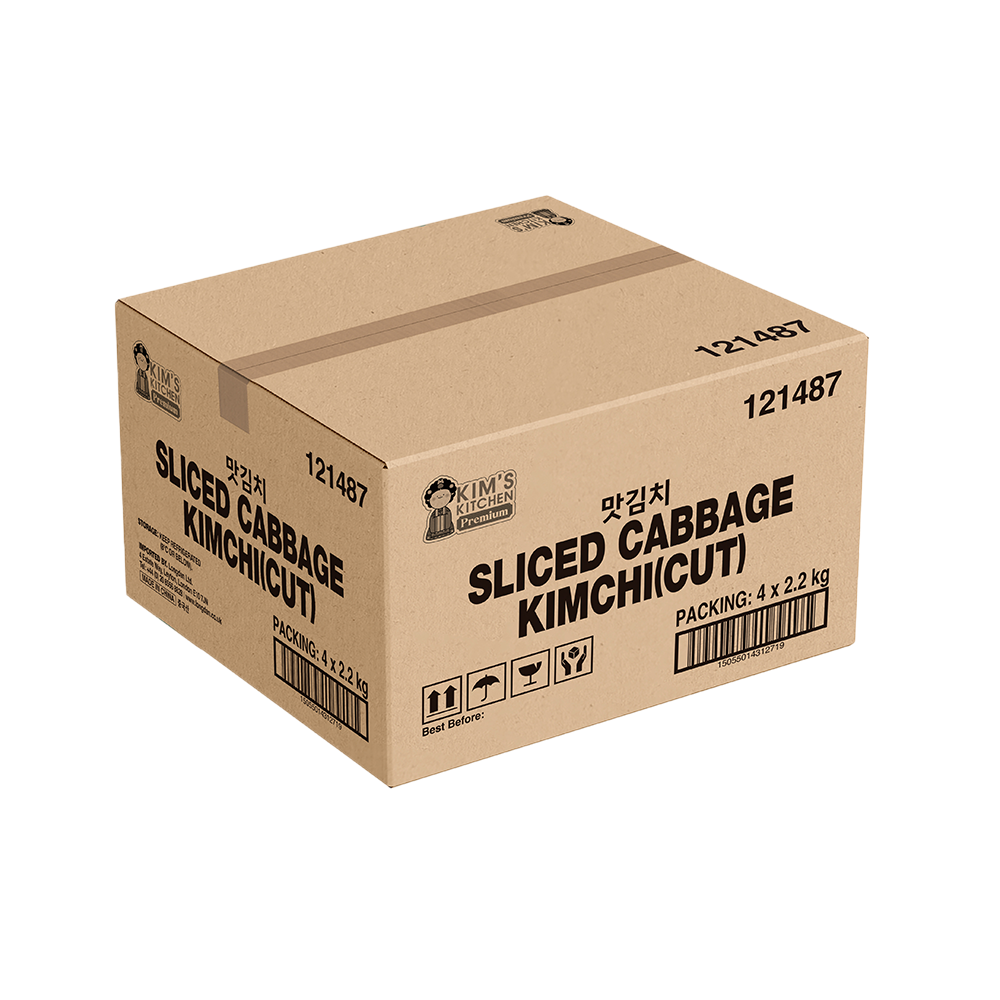 KIM'S KITCHEN PREMIUM Sliced Cabbage Kimchi 2.2 Kg (Case 4)