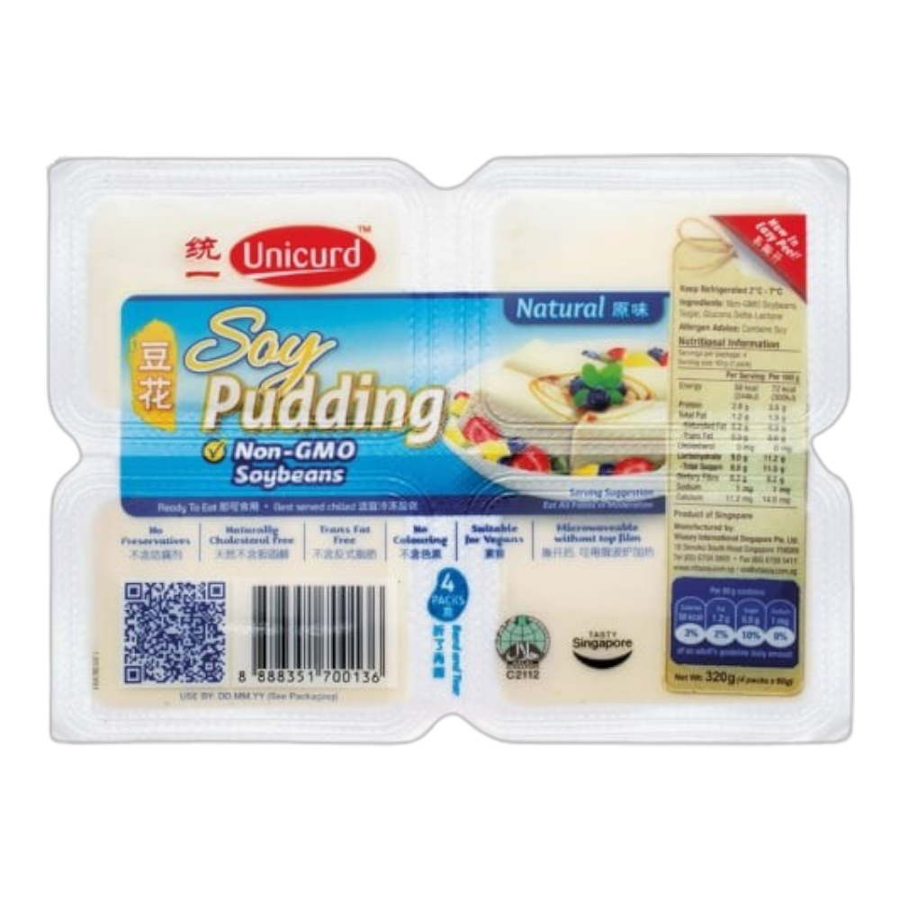 Unicurd Soy Dessert- Natural 320g
