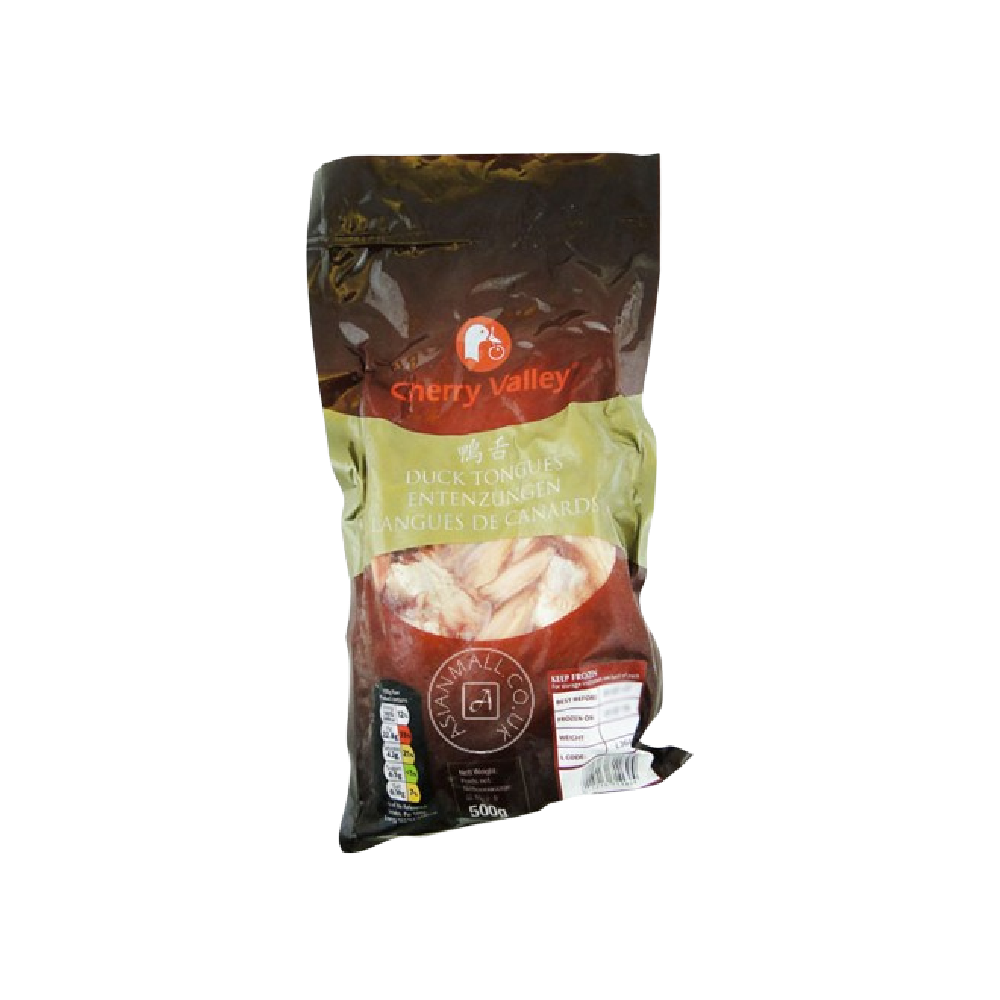 CHERRY VALLEY Frozen Duck Tongue 500g (Frozen)