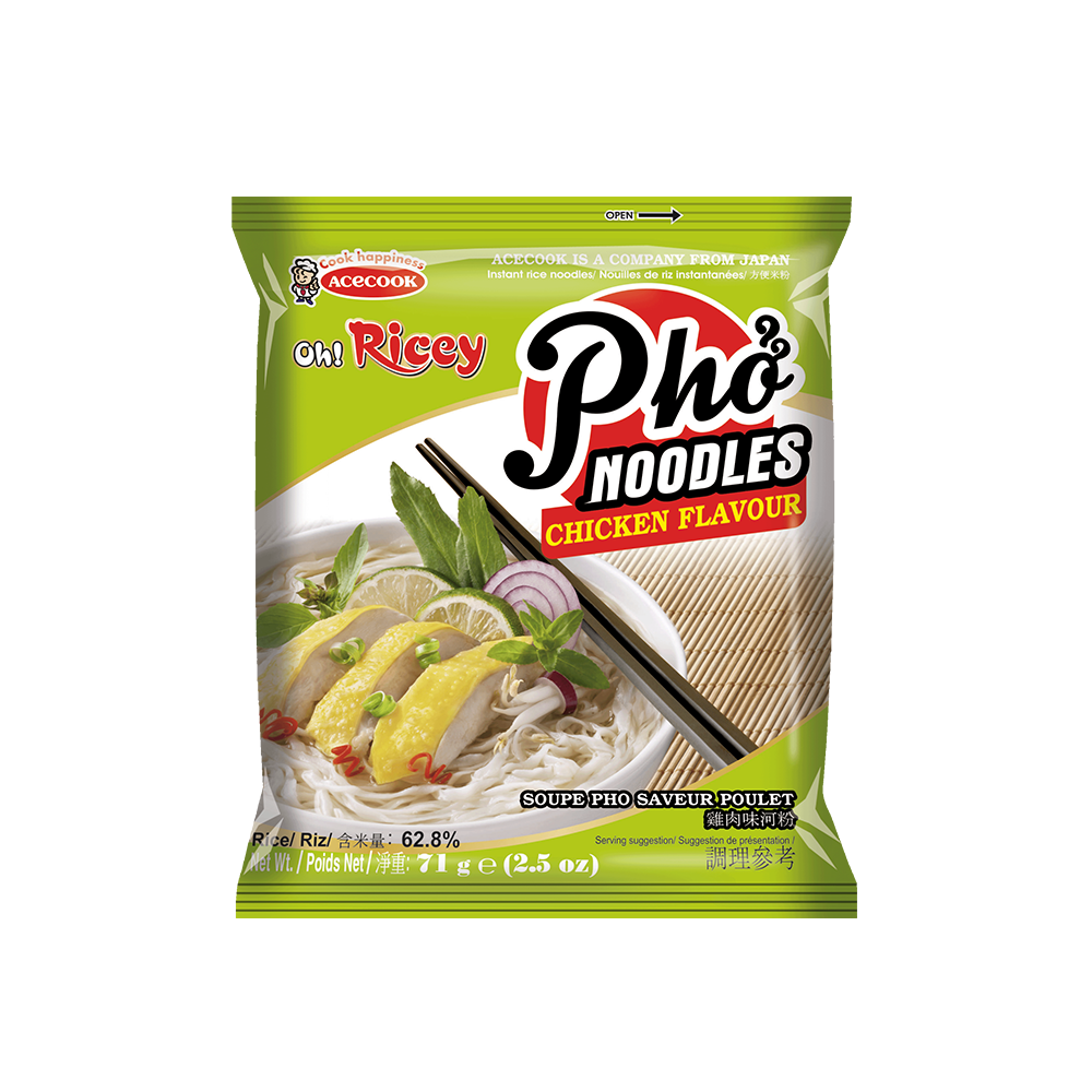 OH! RICEY Instant Pho Chicken Flavor 71g