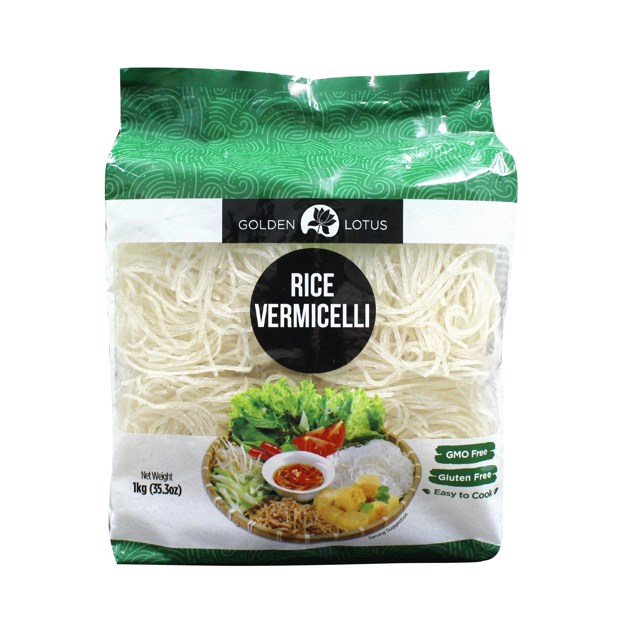 Golden Lotus Rice Vermicelli 1.6mm 1kg