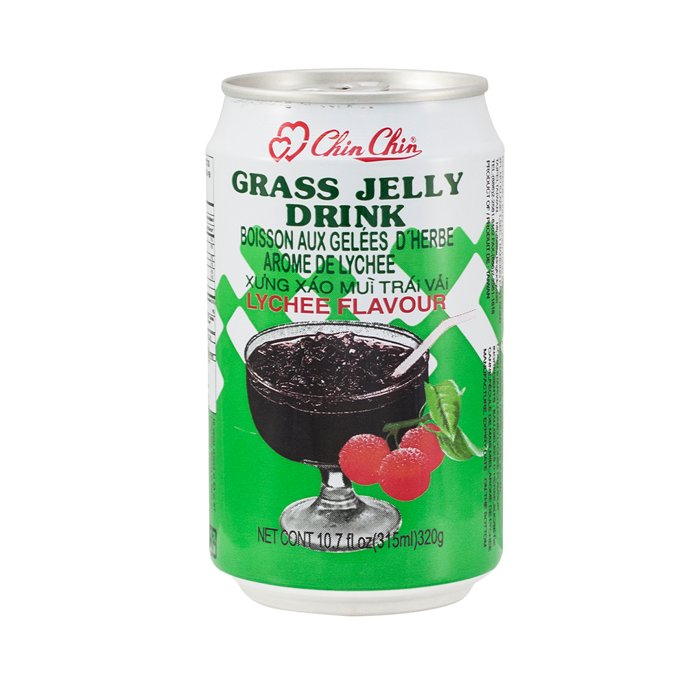 Chin Chin-Grass Jelly Drink (Lychee Flavor) 320g