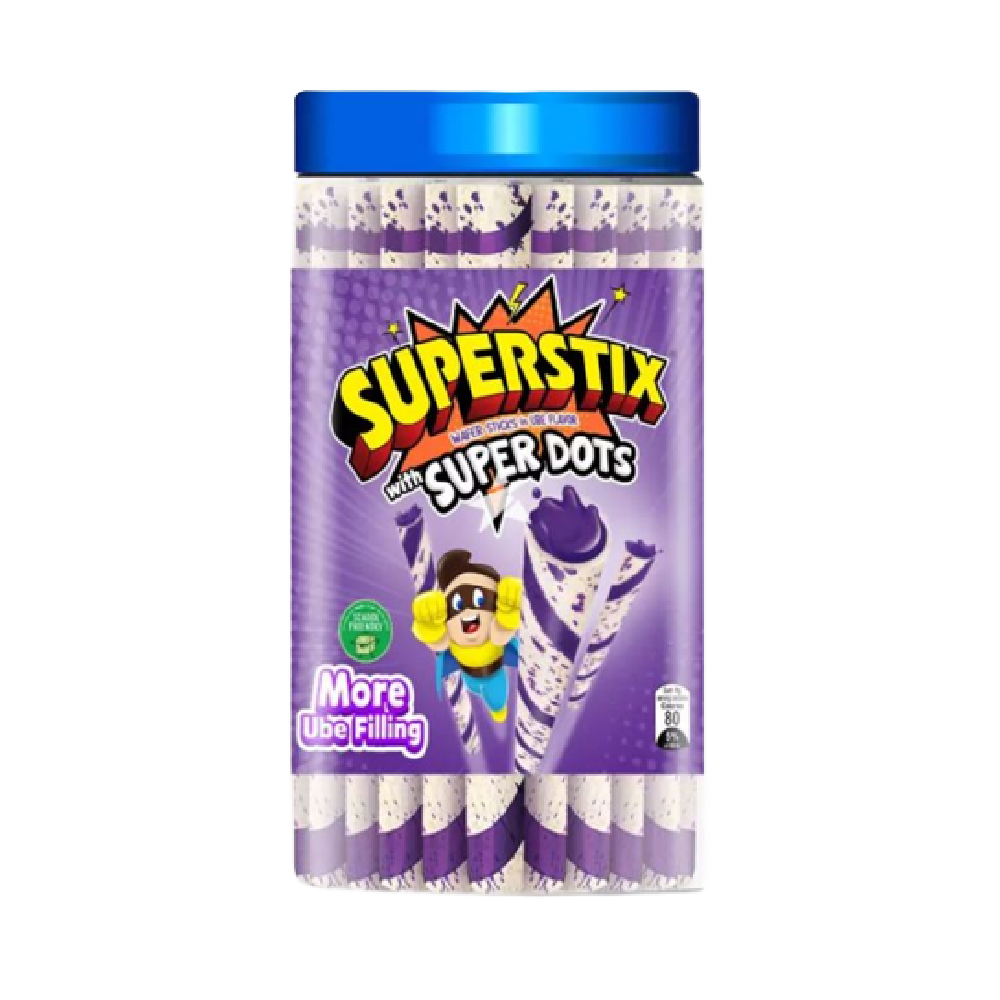 SUPER STIX Biscuit Stick Ube Flavour 324g