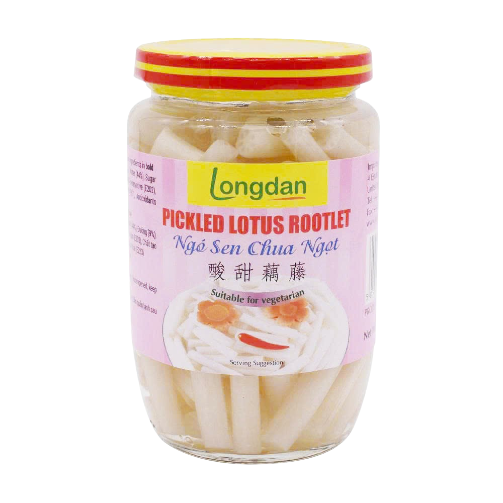 Longdan Pickled Lotus Rootlet 385g (Case 12)