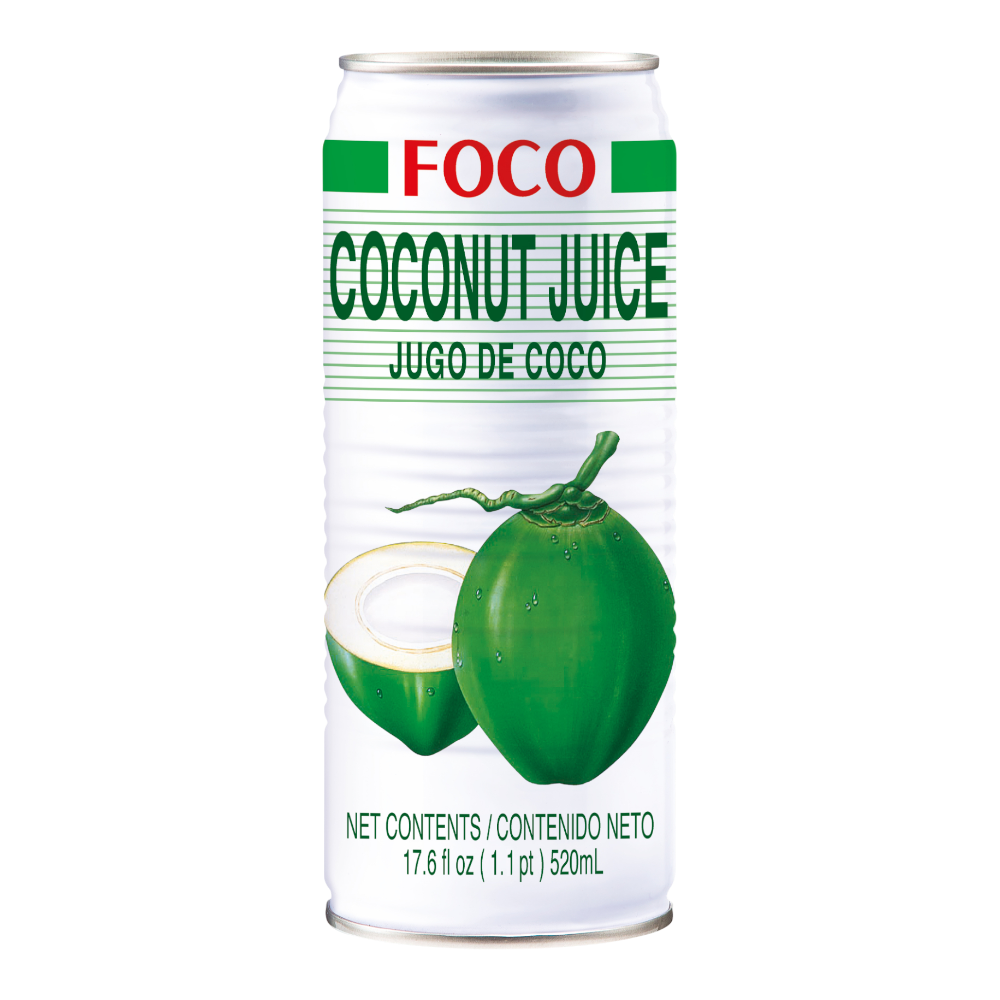 FOCO Coconut Juice 520ml (Case 12)