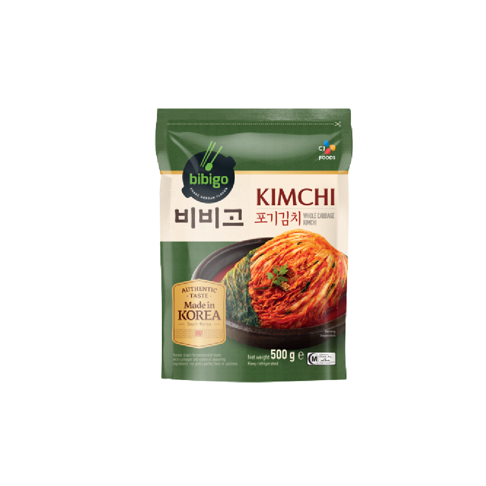 CJ BIBIGO Whole Cabbage Kimchi 500g (Frozen)