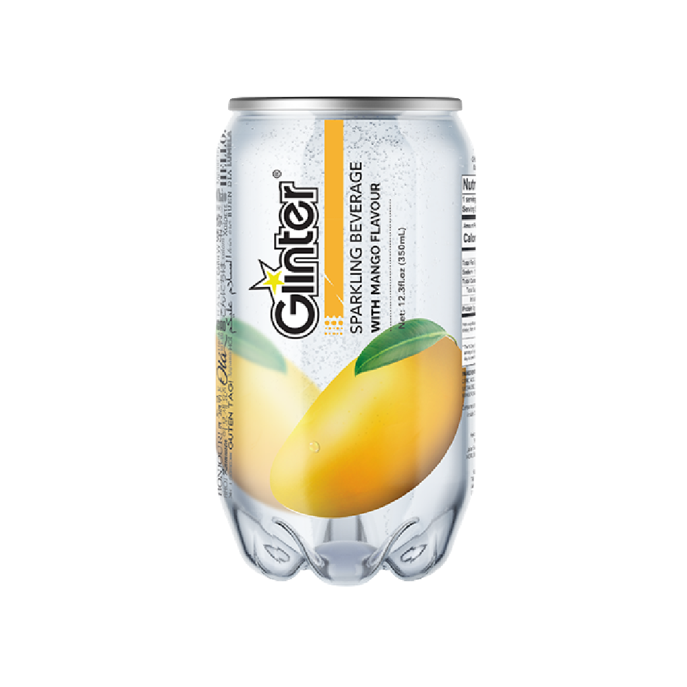 GLINTER Mango Sparkling Water 350ml