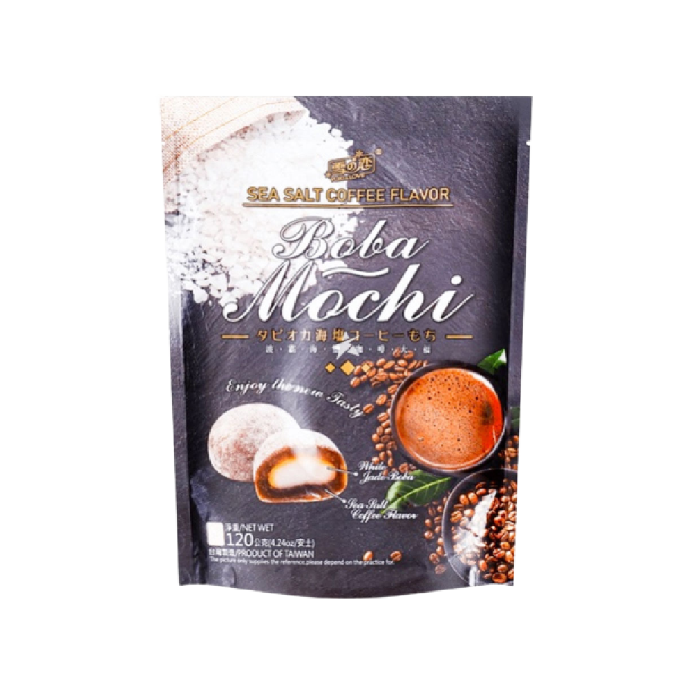 YUKI & LOVE Boba Mochi - Matcha Latte Flavour 120g