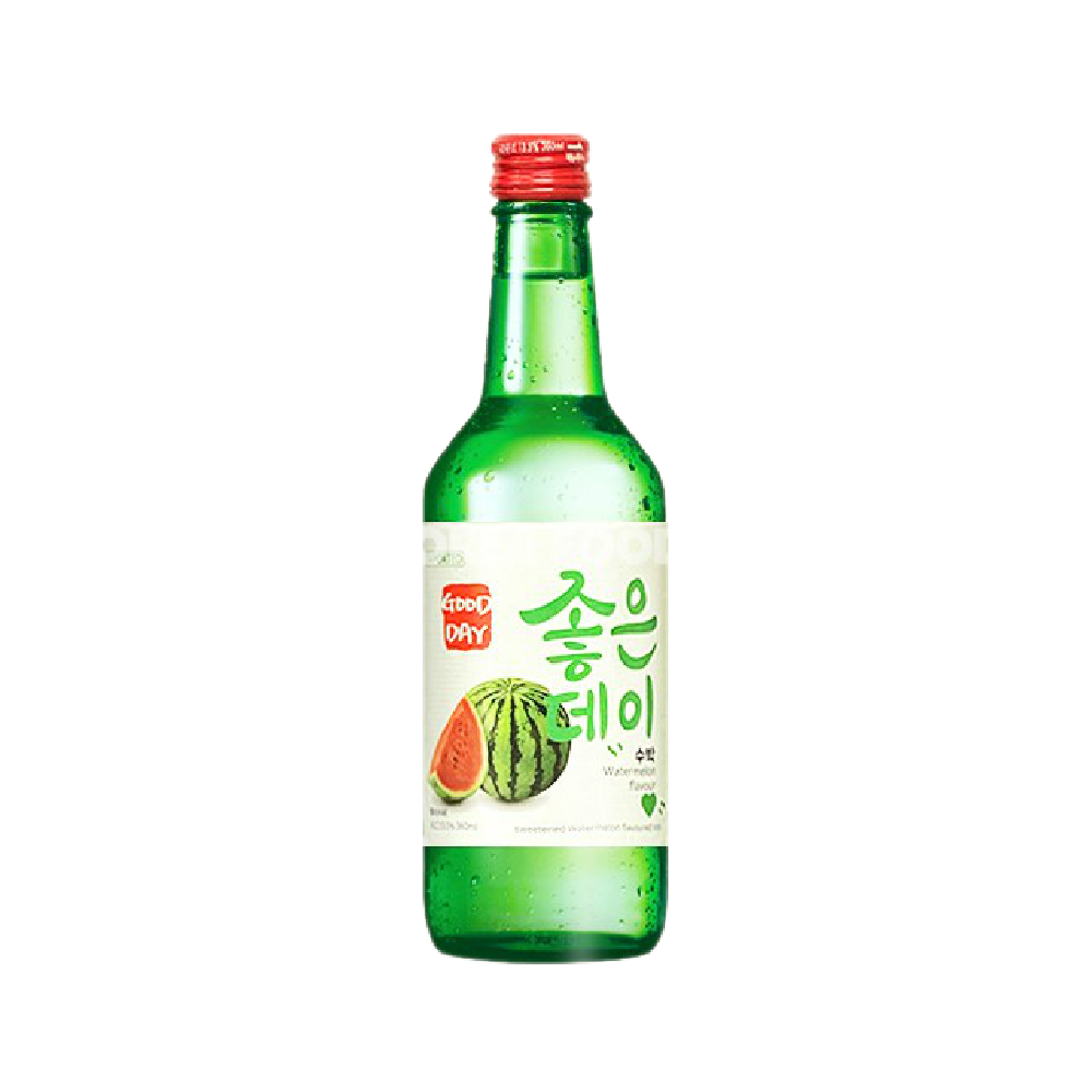MUHAK Good Day Soju Watermelon Flavour Alc 13.5% 375ml