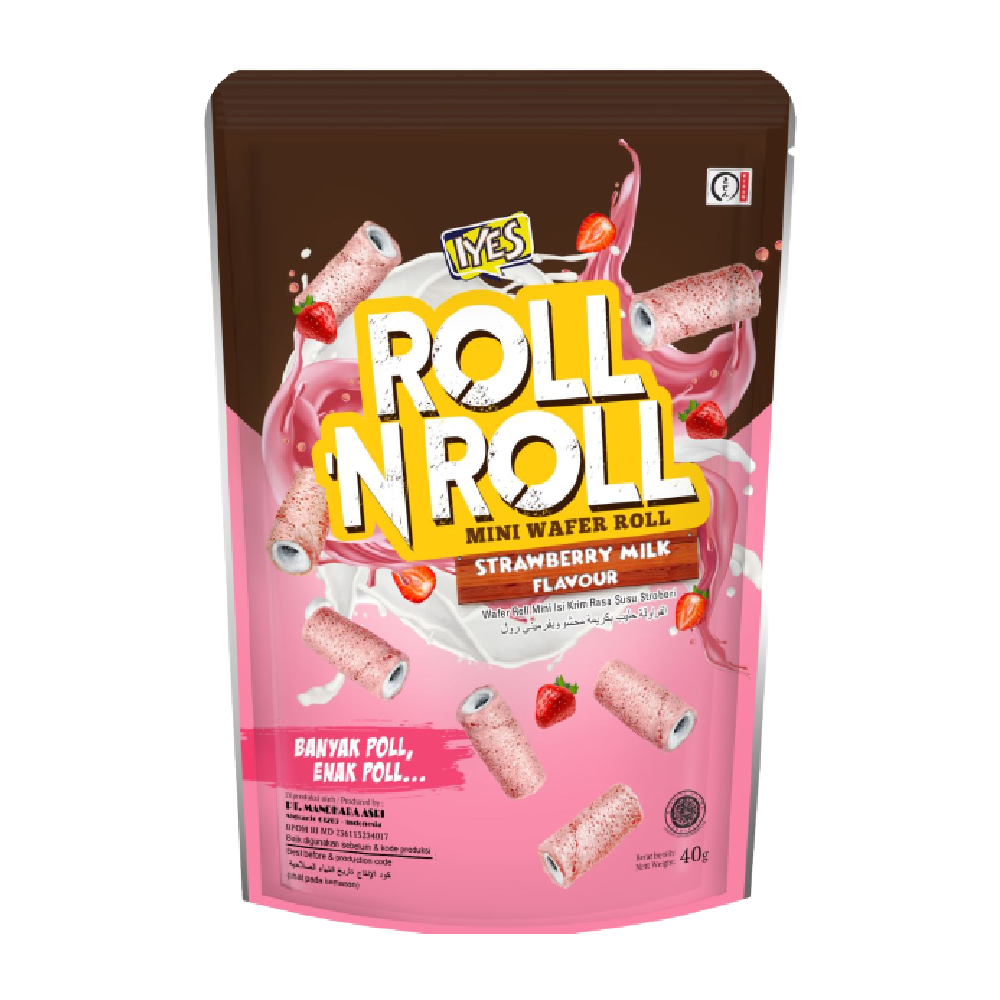 Iyes Roll N Roll Strawberry 40g