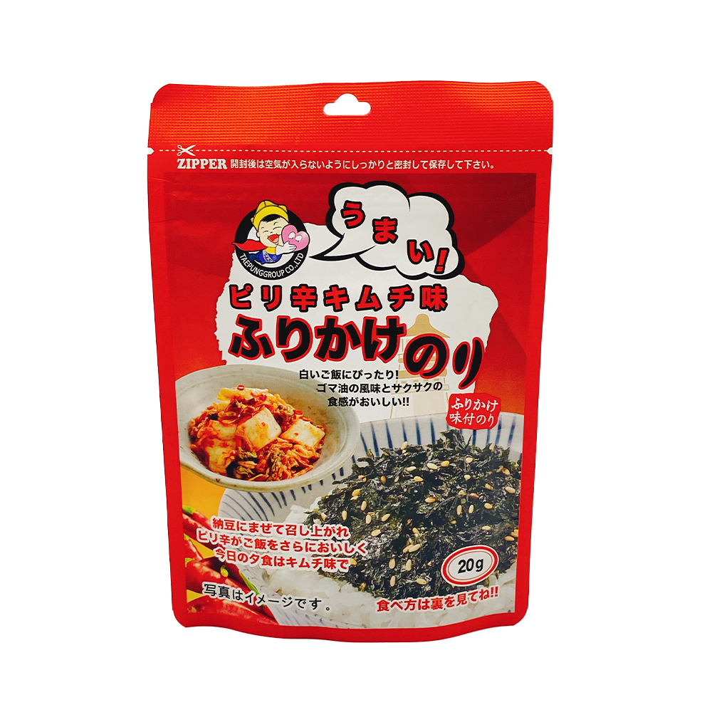 TAEPOONG Laver Flakes Kimchi Flavour 20g