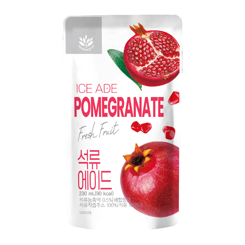 BALANCE GROW Pomegranate Ade Pouch Drink 230ml