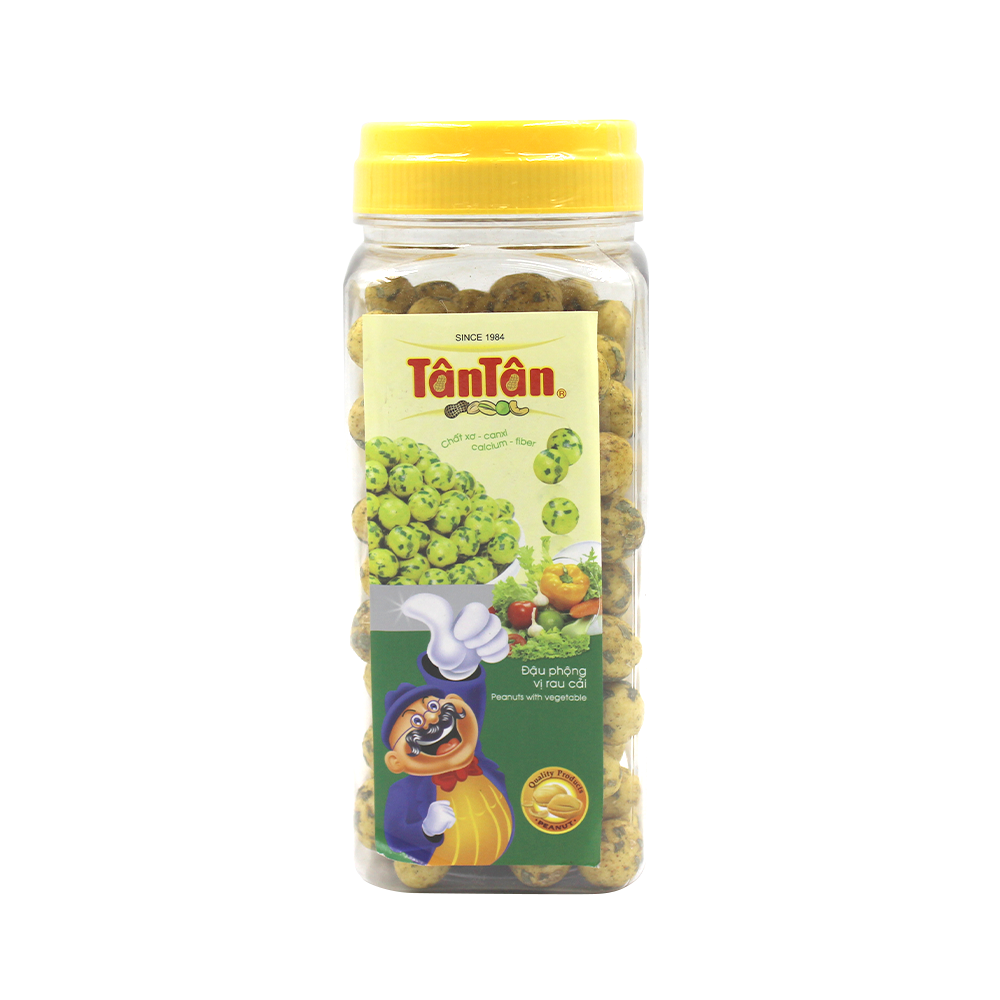Tan Tan Peanuts With Vegetable 190g