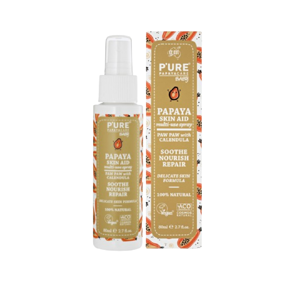 P'URE PAPAYACARE Baby Skin Aid Multi-Use Spray 80ML