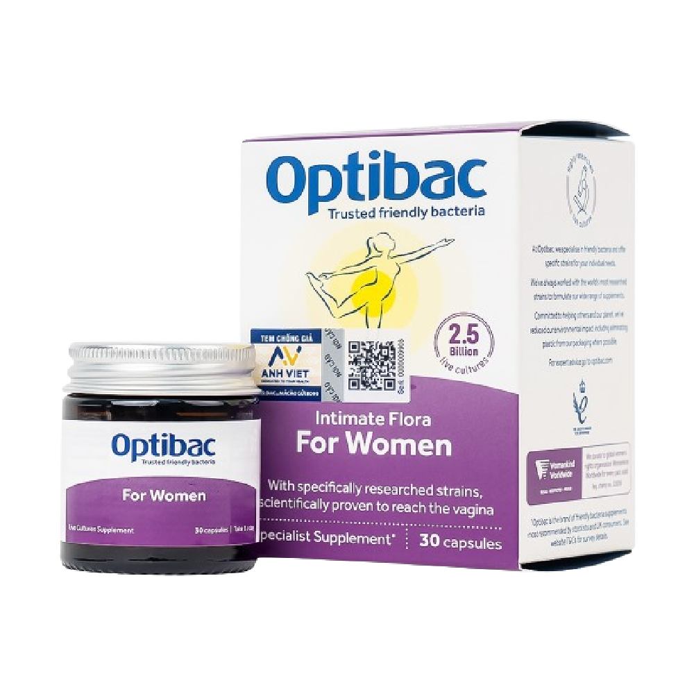 OPTIBAC For Women 30 Capsules