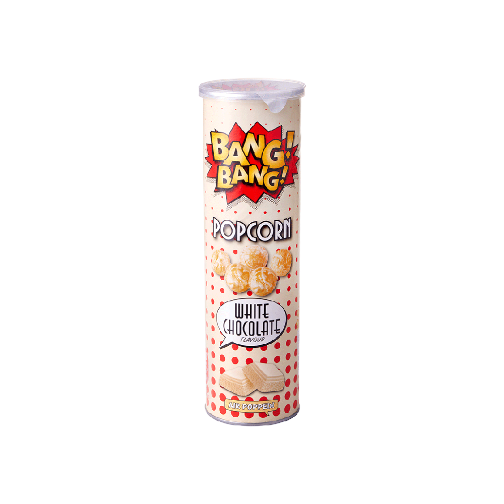 BANG BANG Ready to Eat Popcorn - White Chocolate 85g