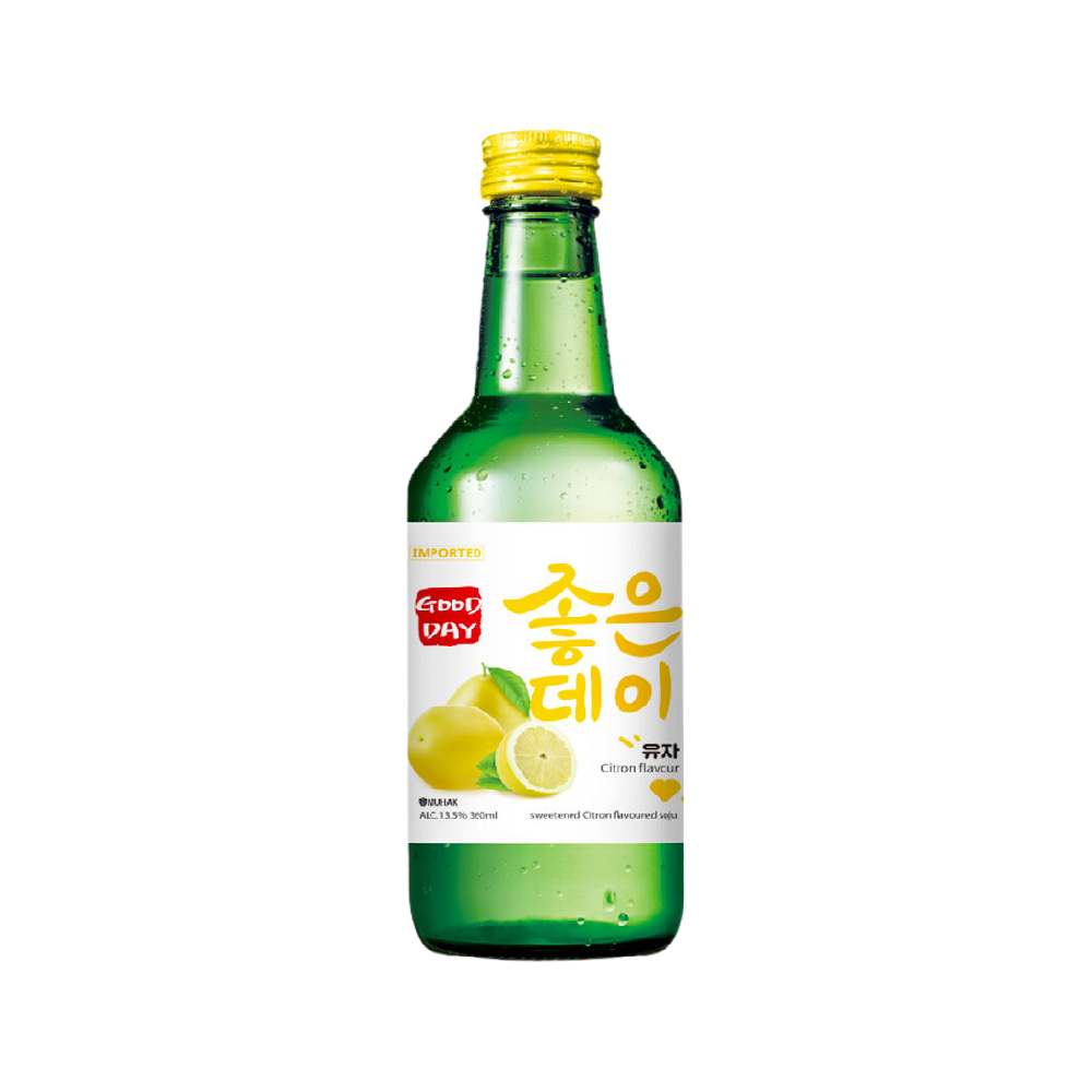 MUHAK Good Day Soju Citron Flavour Alc 13.5% 360ml