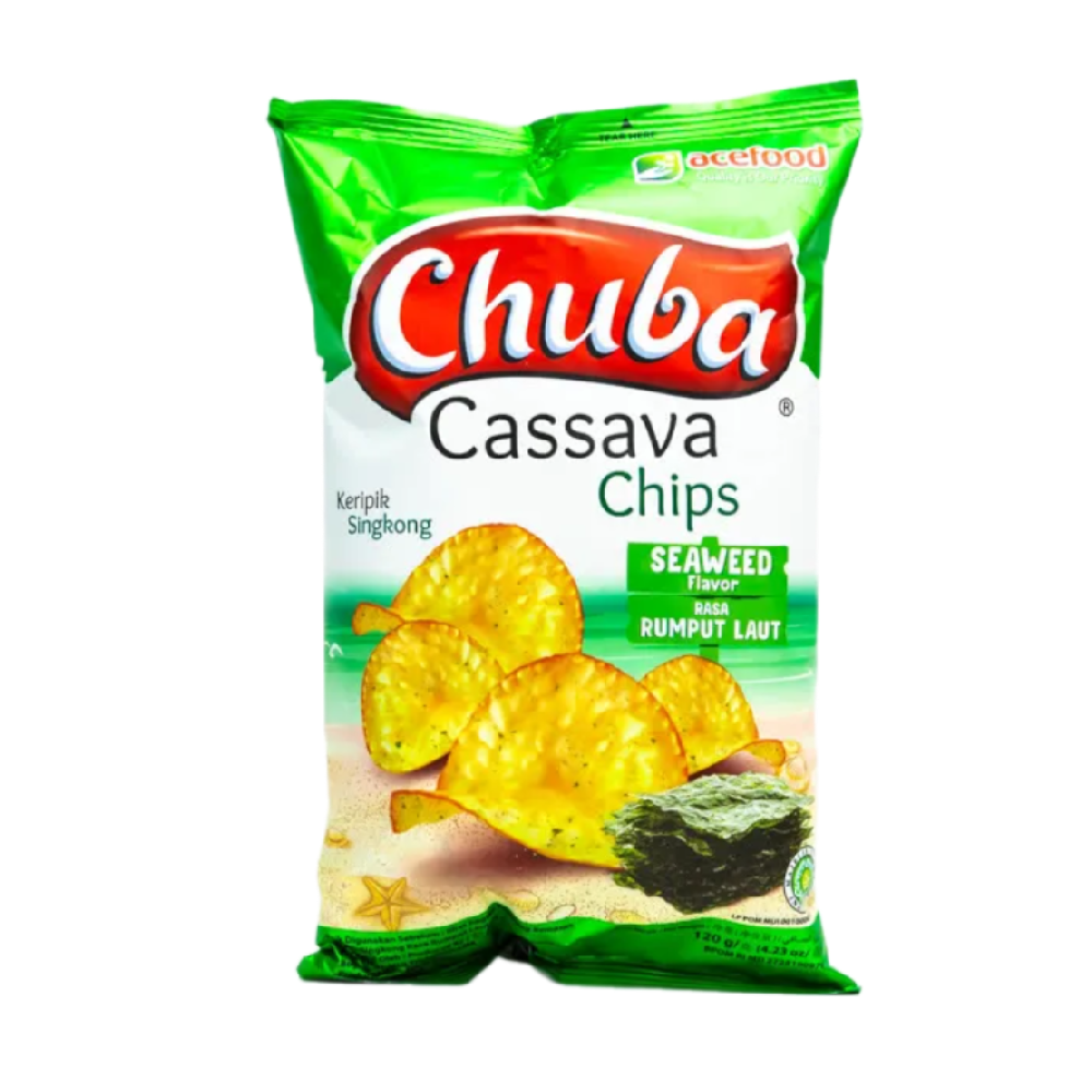 CHUBA Caasava Chips Seaweed Flavour 120g
