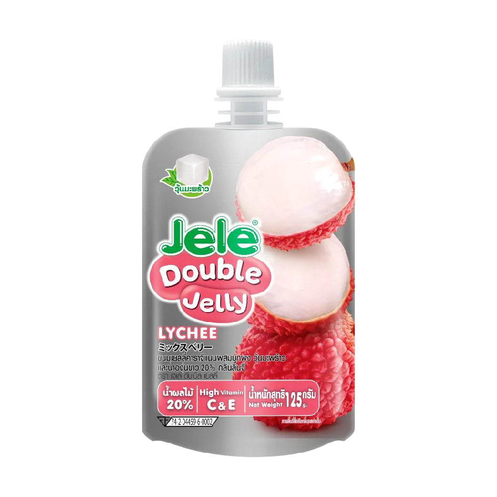 JELE Double Jelly - Lychee 375ml (ICase 3)