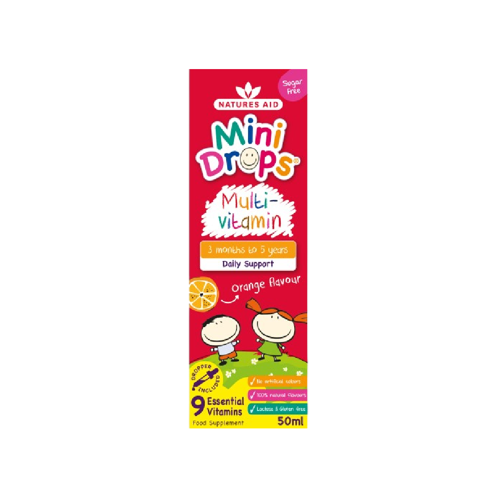 NATURES AID Mini Drops Multi Vitamin 50ML