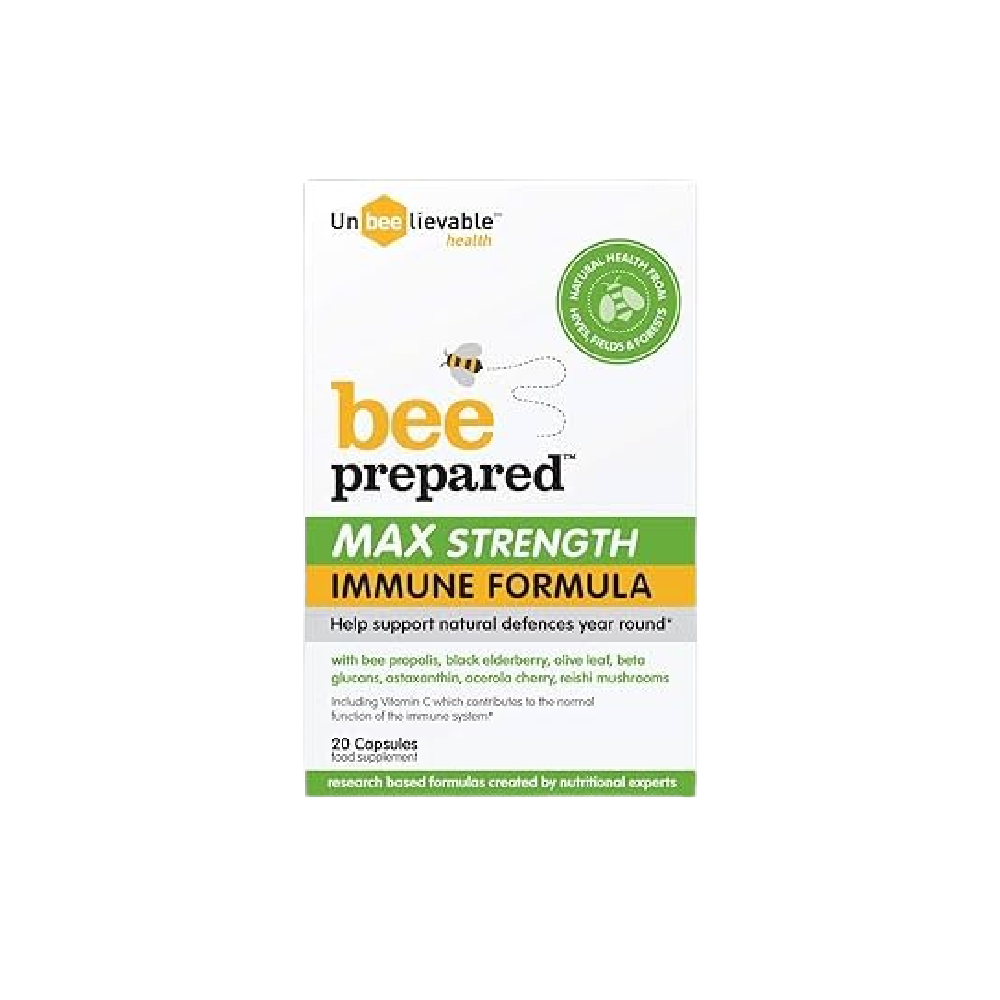 UNBEELIEVABLE HEALTH Bee Prep Immune Max Strength 20 Capsules