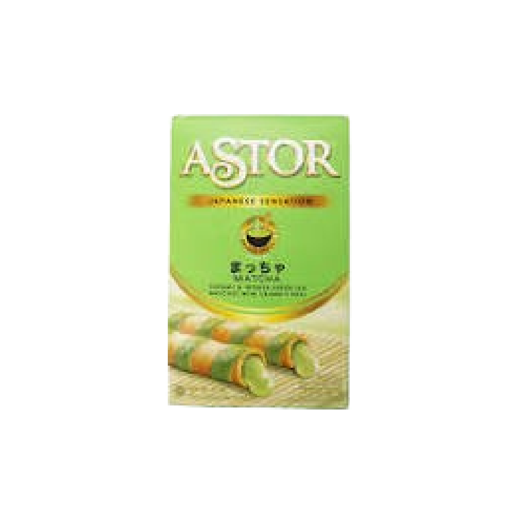 MAYORA Astor Matcha Wafer Roll Box 40g