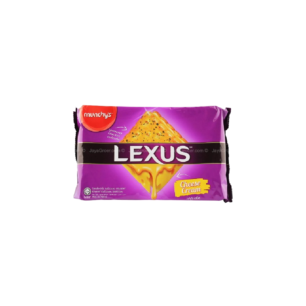 MUNCHY'S Lexus Cheese Cream Sandwich Cracker (19g*10) 190g