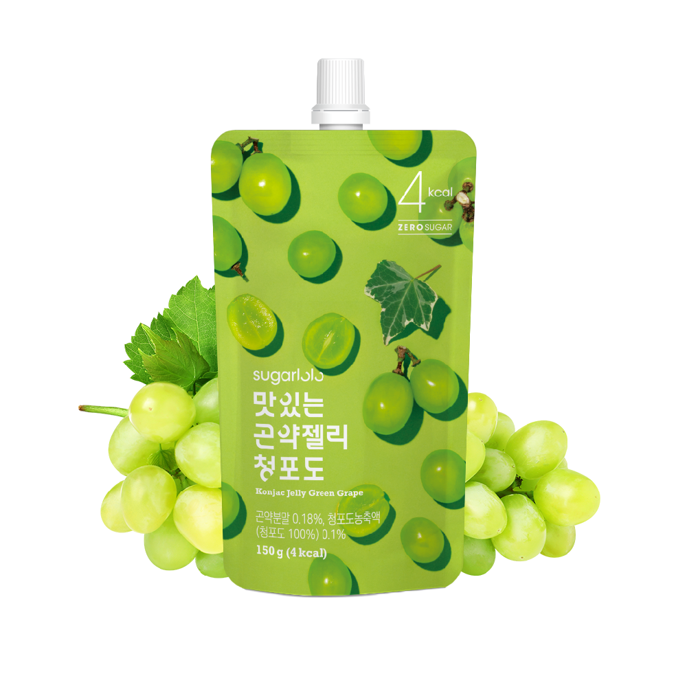 SUGARLOLO Konjac Jelly Green Grape 150g