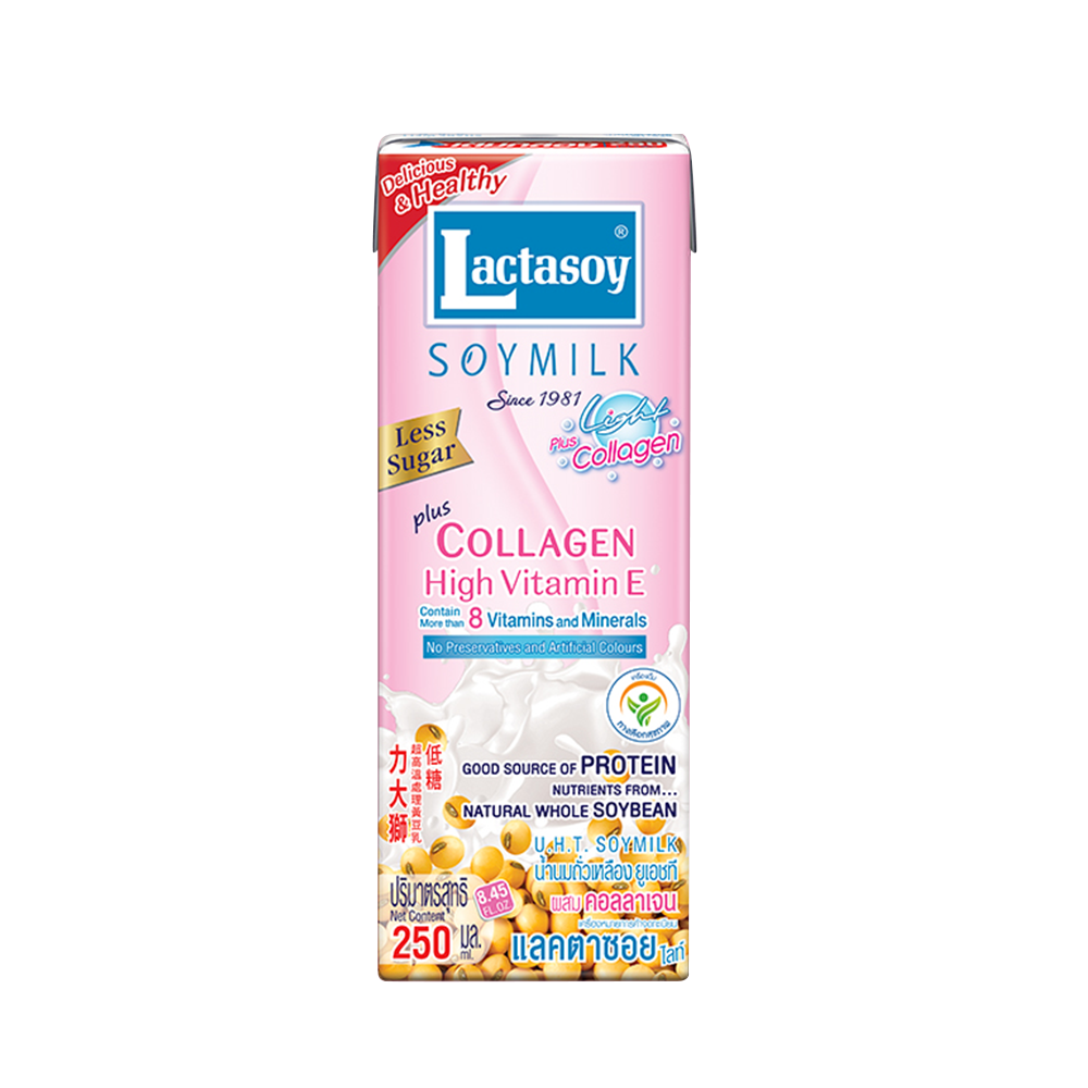LACTASOY Soy Milk Light Plus Collagen 250ml