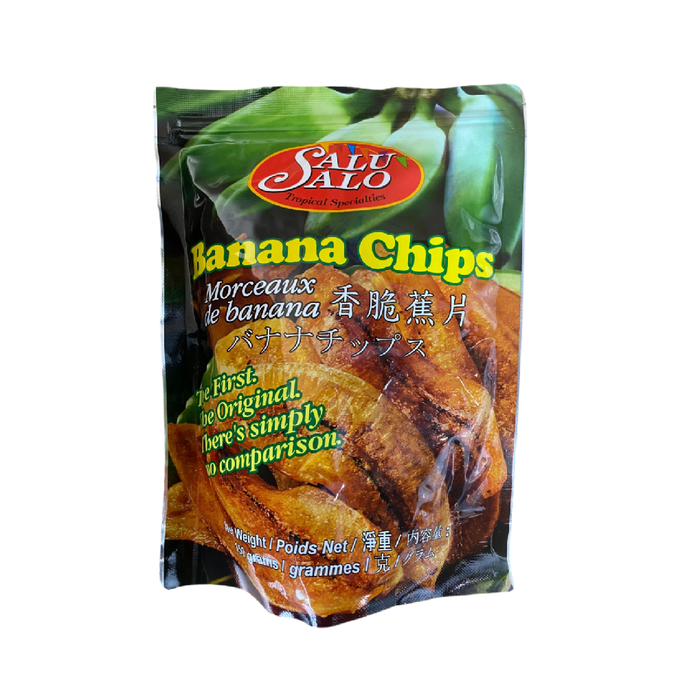 SALUSALO Banana Chips 150g