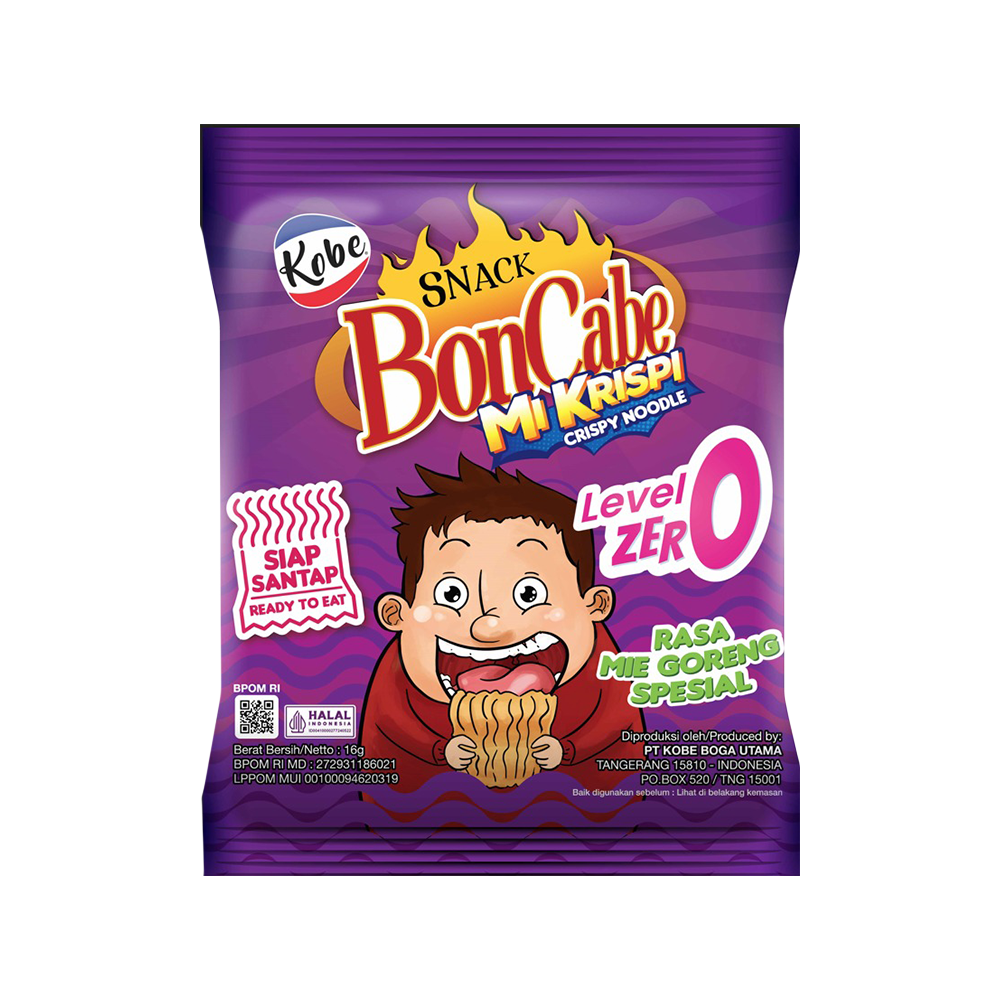 KOBE BONCABE Crispy Noodle Snack 16g