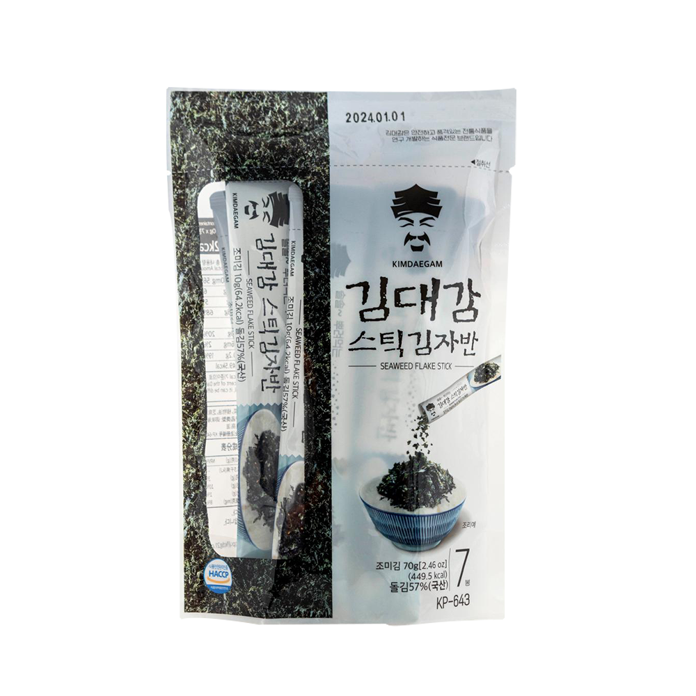 HAEDAMSOL Seaweed Flake Stick 7pcs 70g