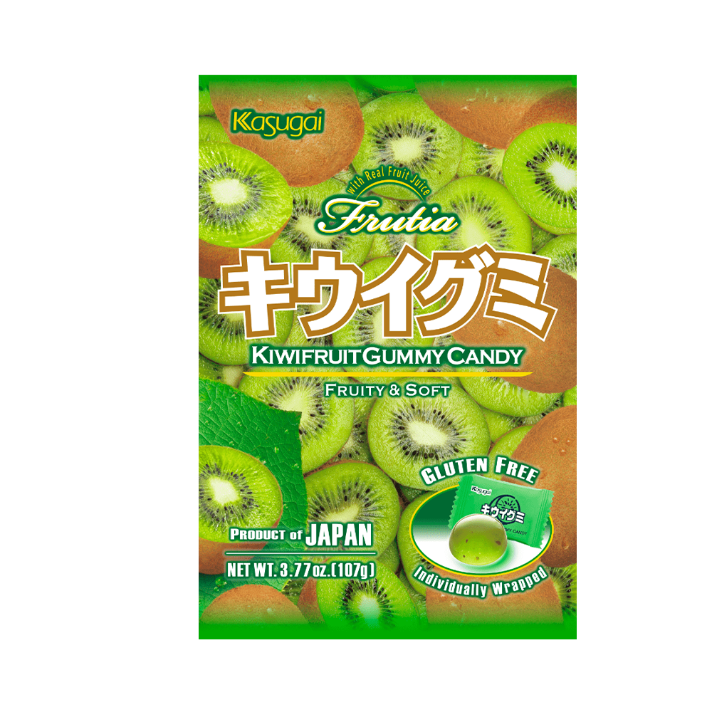 KASUGAI Gummy Candy Kiwi 107g