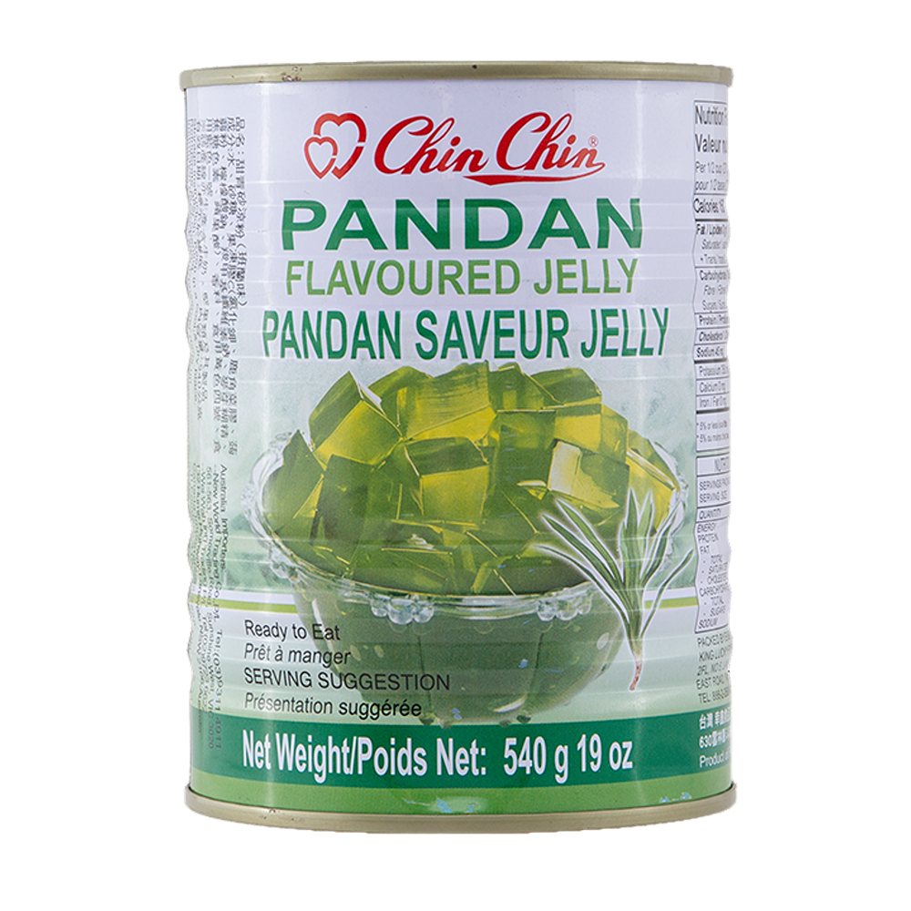 Chin Chin-Canned Green Ai-Yu Jelly (Pandan Flavor) 540g