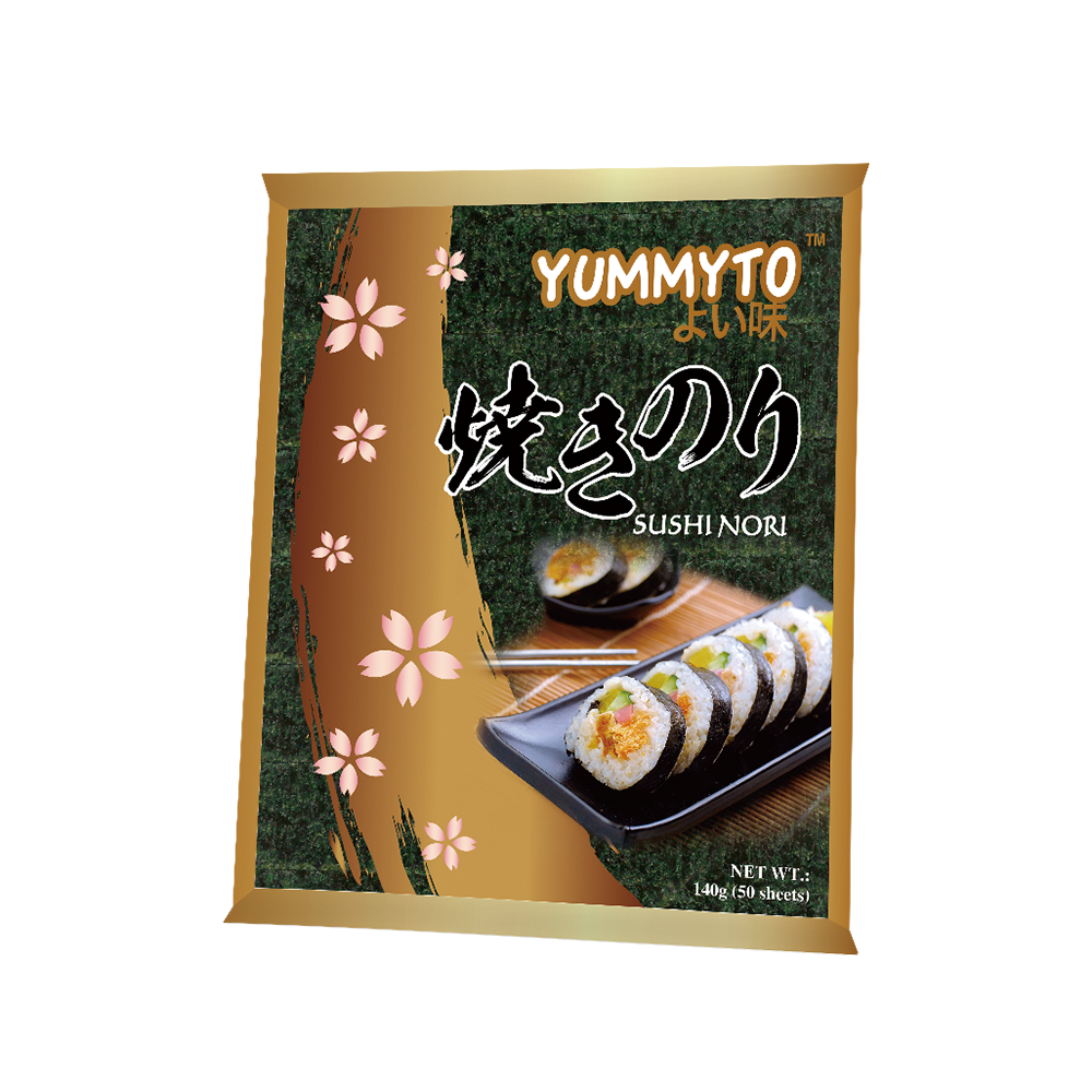 YUMMYTO Roasted Nori 10 pieces 25g