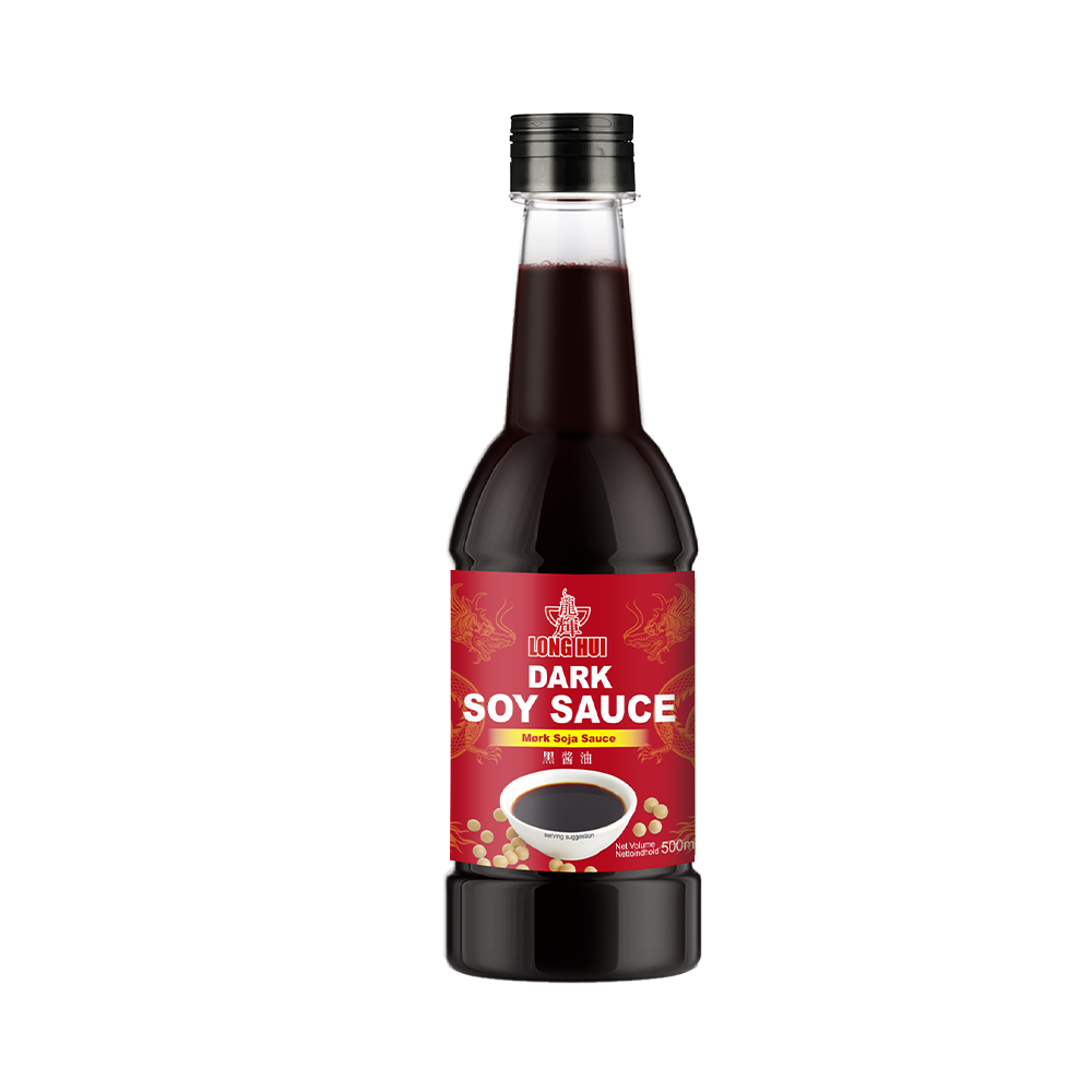 LONG HUI Dark Soy Sauce 500ml (Case 12)