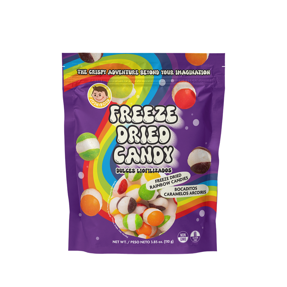 JOSH BOSH Freeze Dried Candy - Rainbow 110g