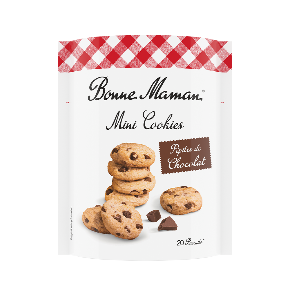 BONNE MAMAN Chocolate Chip Mini Cookie 100g