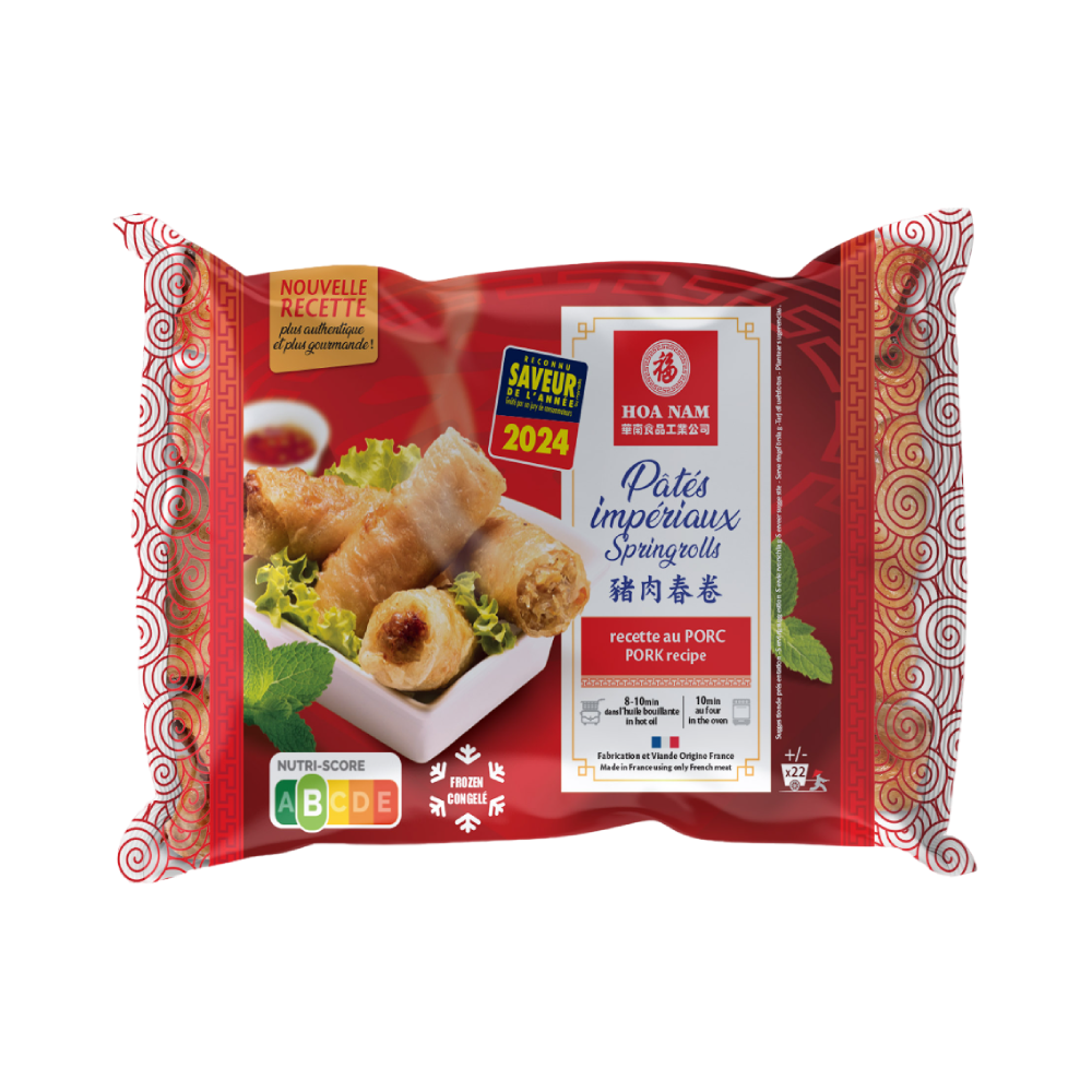 Hoa Nam Pork Spring Roll / Cha Gio Heo 814G (Frozen)