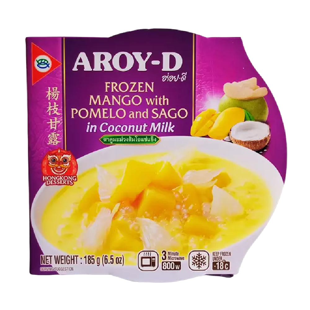 AROY-D Mango with Pommel and Sago in Coconut Milk 185g