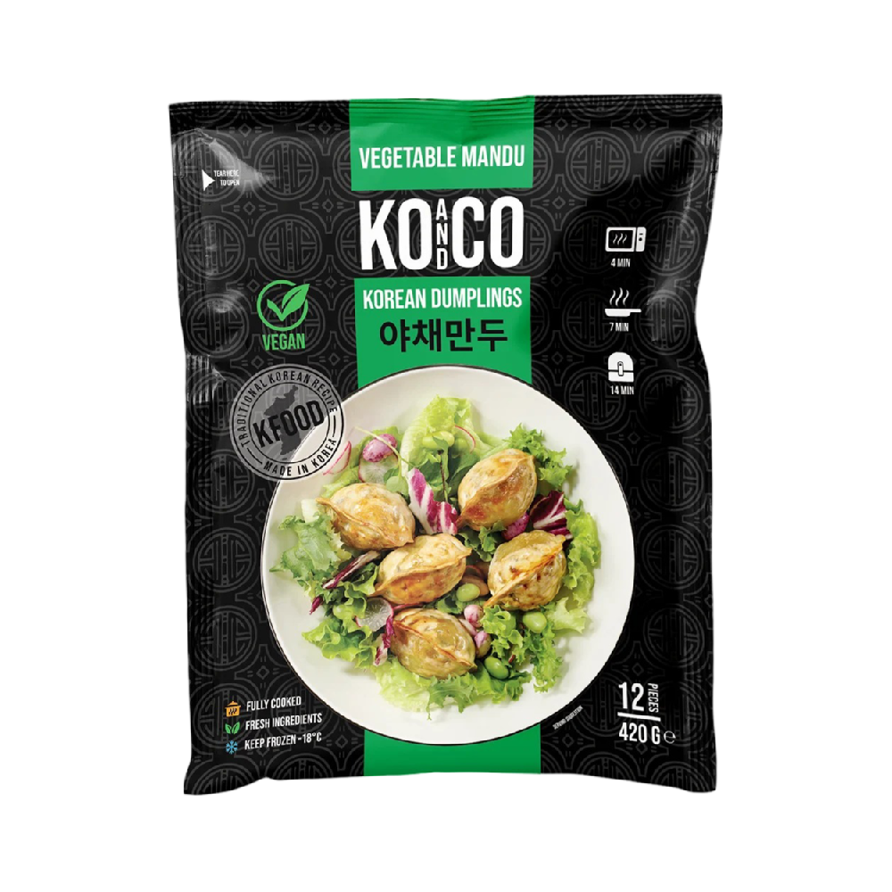 KO&CO Vegan Vegetable Mandu 420g (Frozen)