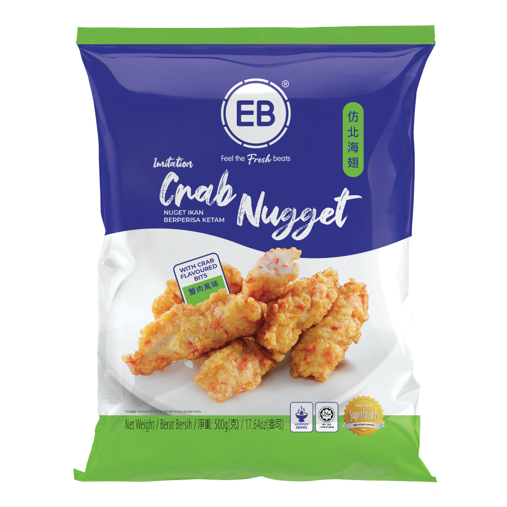 EB Imitation Crab Nugget 500g (Frozen)