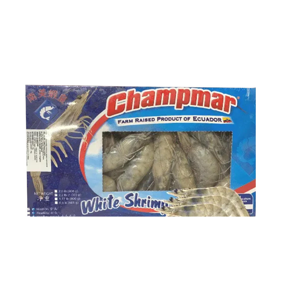 CHAMPMAR HOSO Ecuador Prawns 20/30 1kg (Frozen)