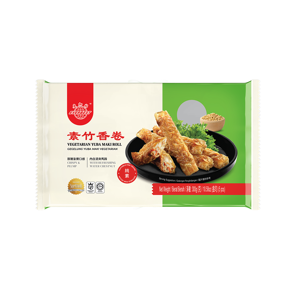 EVERBEST Vegetarian Yuba Maki Roll 300g (Frozen)