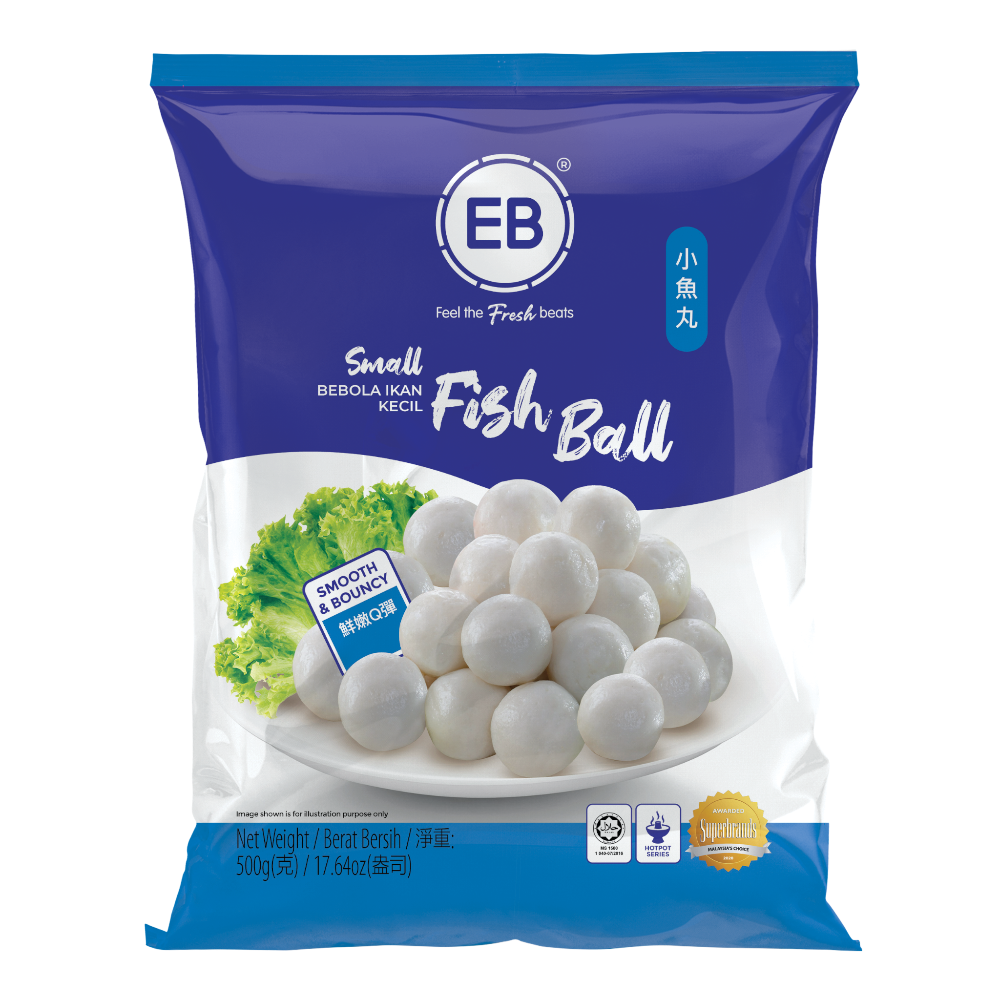 EB Small Fish Ball 500g (Frozen)
